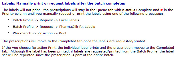 Setting Batch Preferences