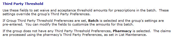Setting Batch Preferences