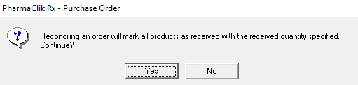 Closing Purchase Orders with Backordered Items