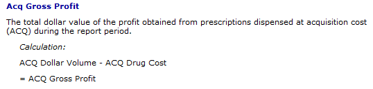 Drug Movement Report